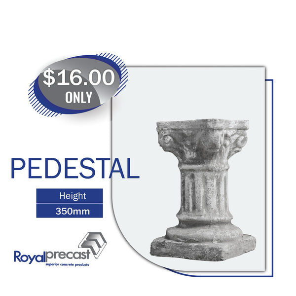 350mm Pedestal – Royal Precast