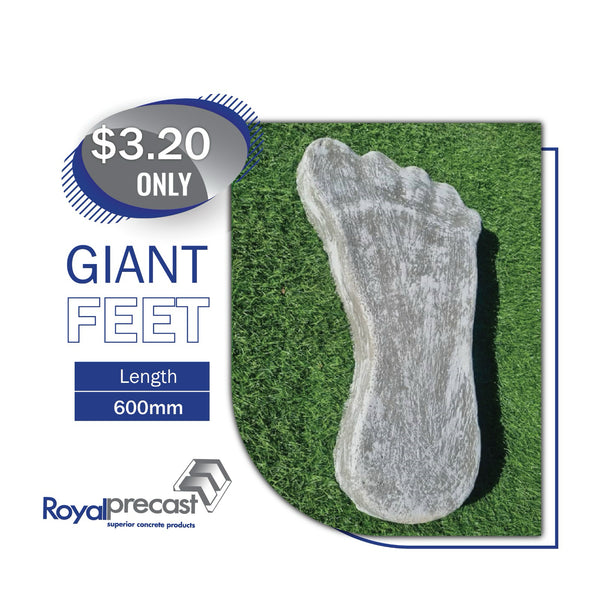 Giant Feet – Royal Precast