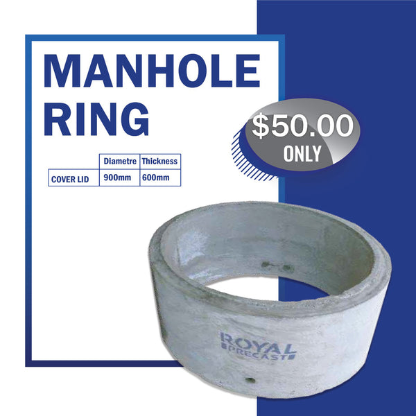 900mm by 600mm Manhole Cover Slab – Royal Precast