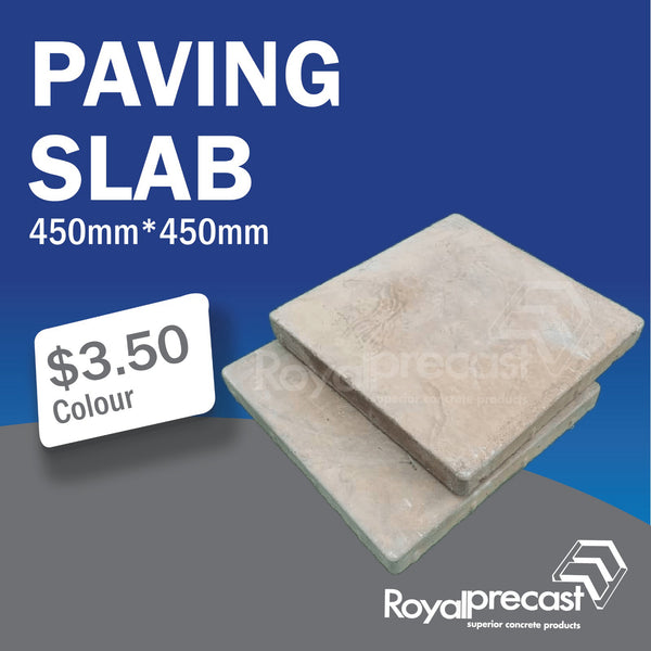 450mm by 450mm Paving Slab – Royal Precast