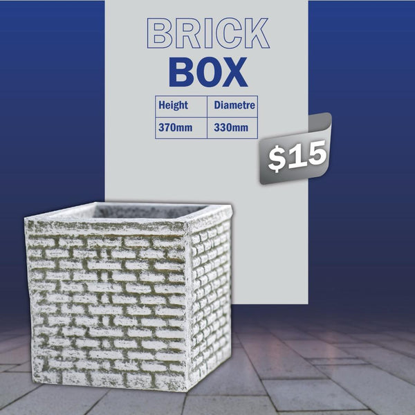 Brick Box Flower Pot – Royal Precast