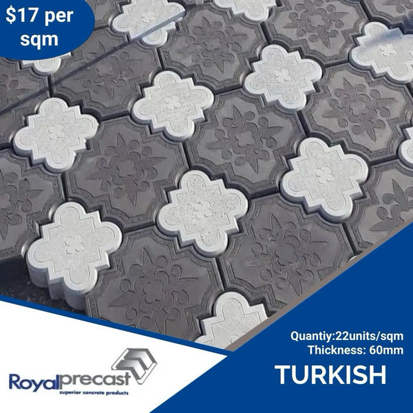 Turkish Pavers – Royal Precast